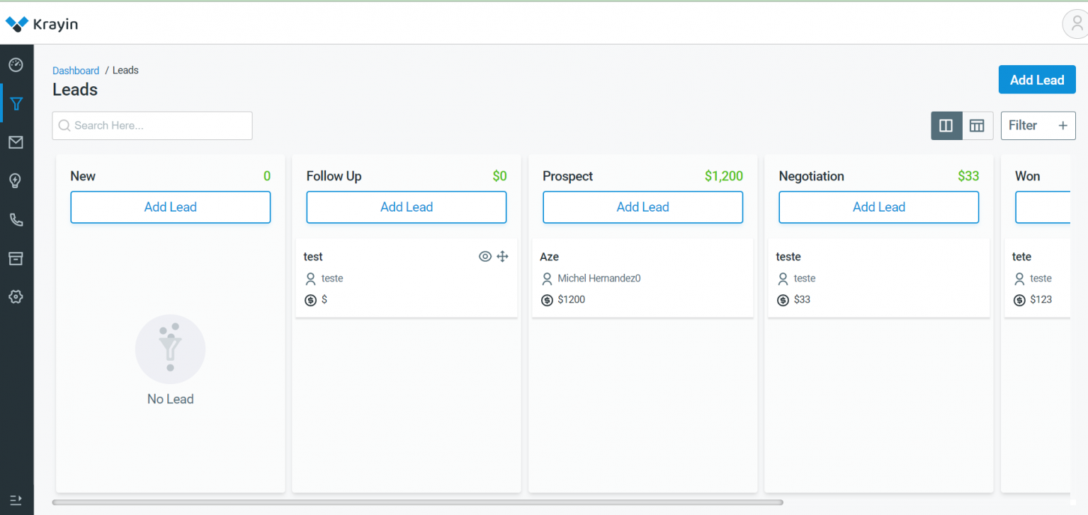 How to create leads in Krayin? | Laravel CRM Software How to create leads in Krayin? | Laravel CRM Software