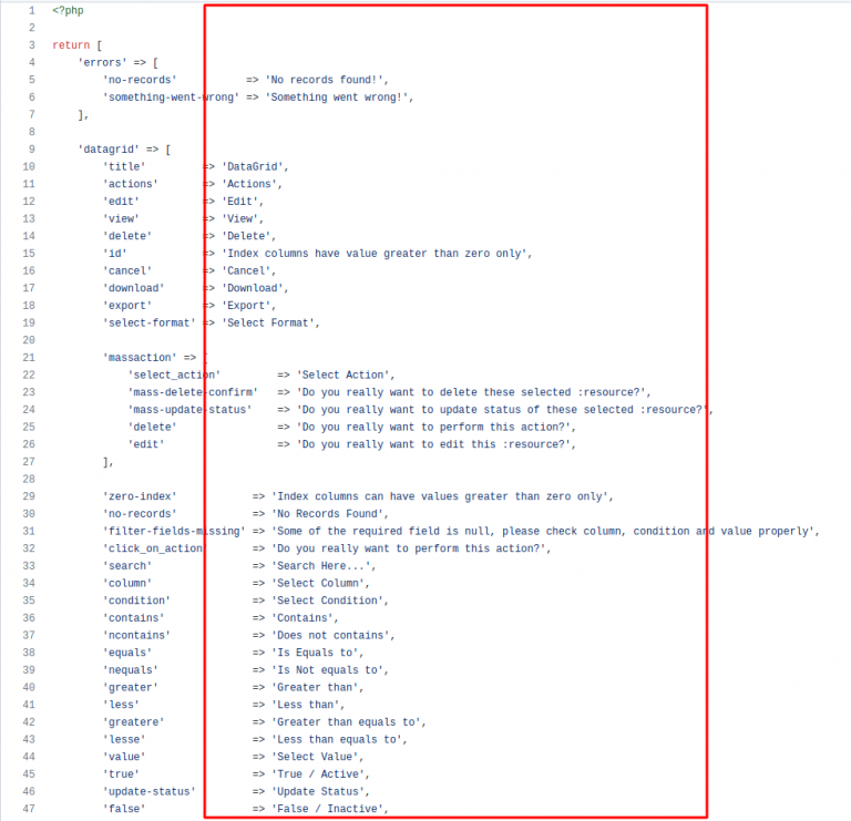 A comprehensive guide to language translation in Krayin | Laravel CRM