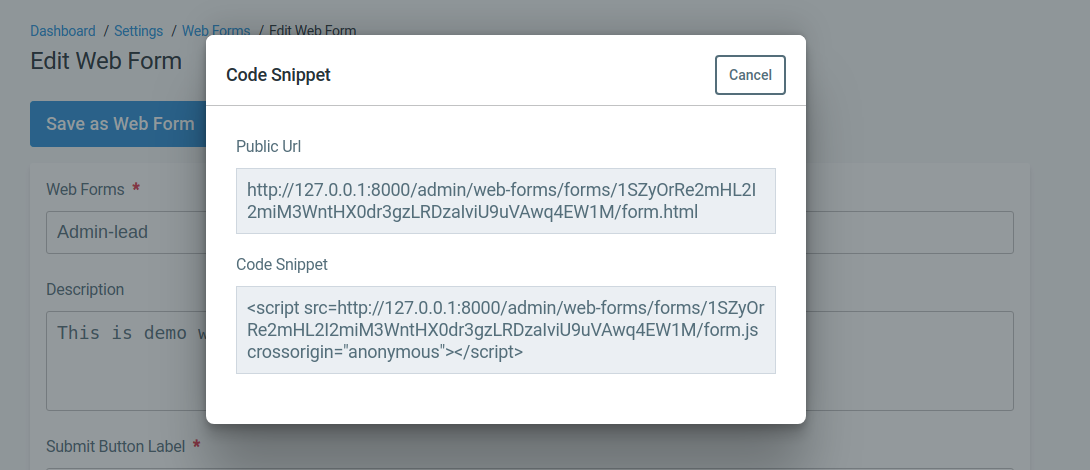 How to set up Webform in Krayin CRM? | Laravel CRM