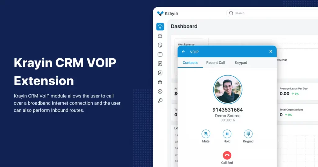 Krayin CRM VoIP Extension - Krayin CRM