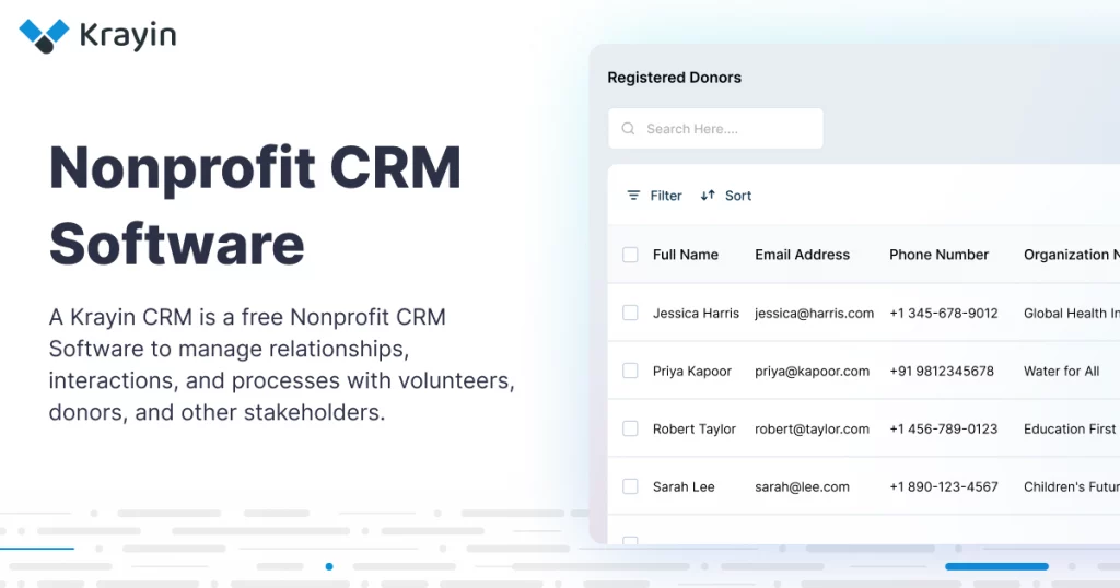 Nonprofit CRM Software | KrayinCRM
